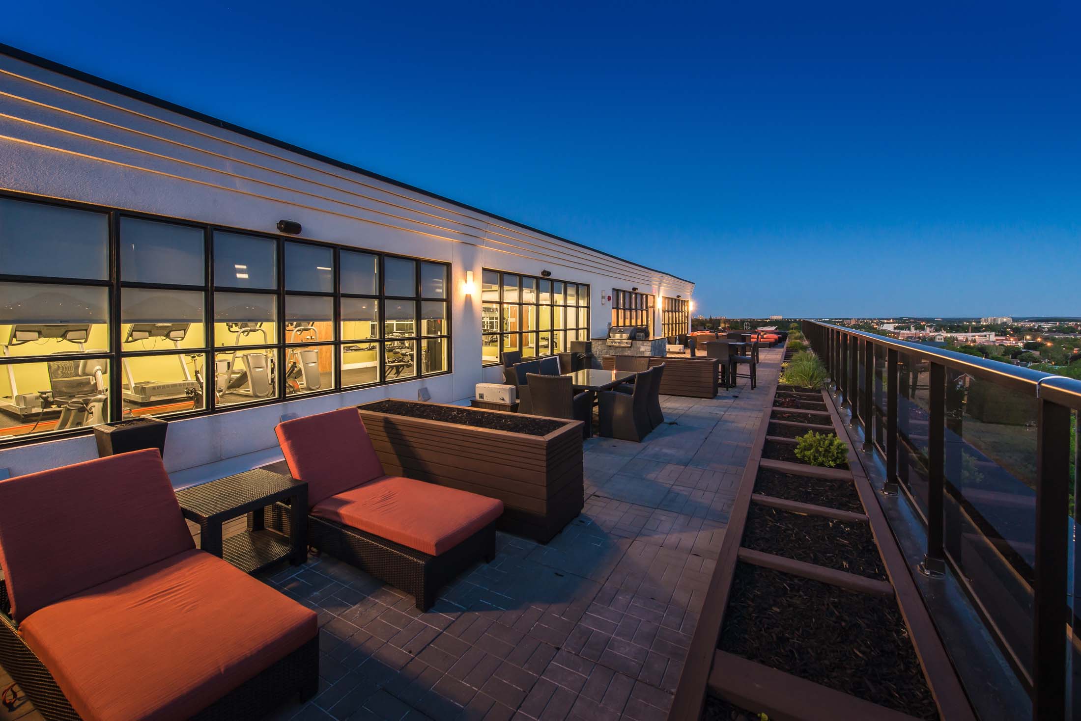 Arrow Lofts Patio - Auburn Developments